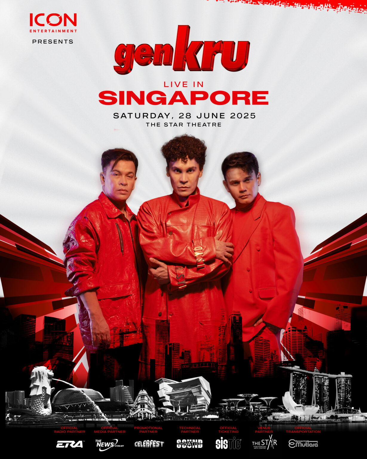 KRU kembali gegarkan Singapura dalam Konsert GenKRU Live In Singapore ...